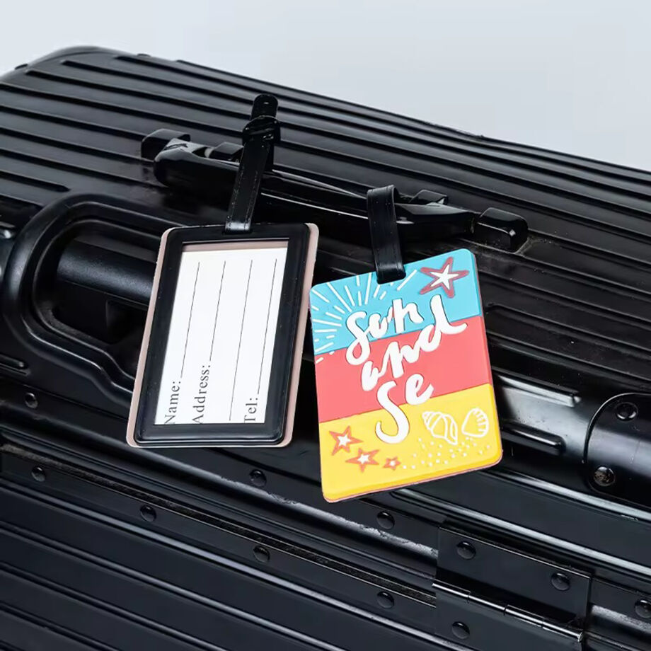 Ai-mich Travelsky Personalized Waterproof Silicone Luggage Tag Suitcase ...