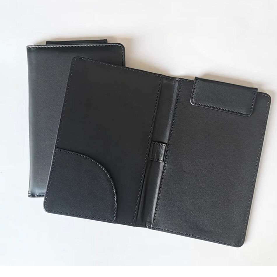 Buy China Wholesale Customized Hotel Accessory Pocket Menu Holder Black ...