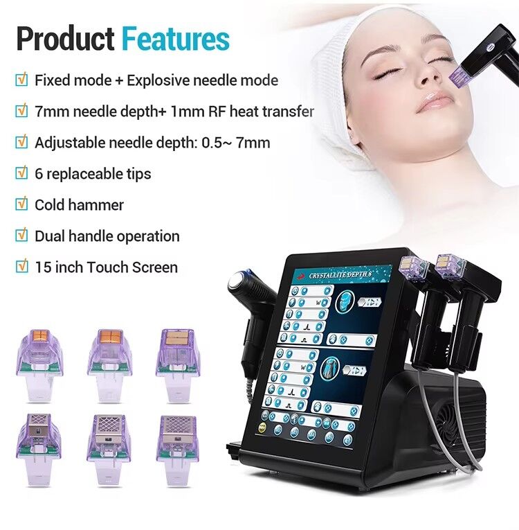 Buy China Wholesale New Portable 3 In 1 Rf Microneedling Machine For ...
