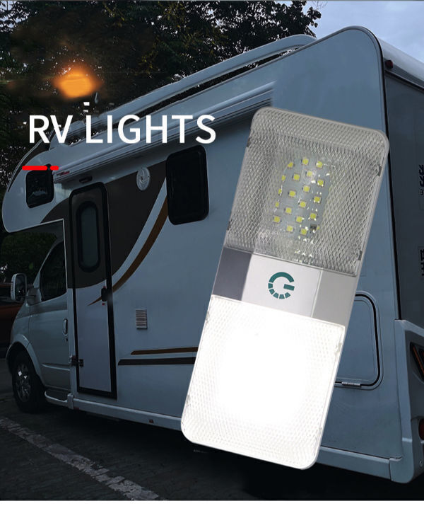 Rv 48 Led Brightness Control Double Ceiling Dome Lights - Expore China ...