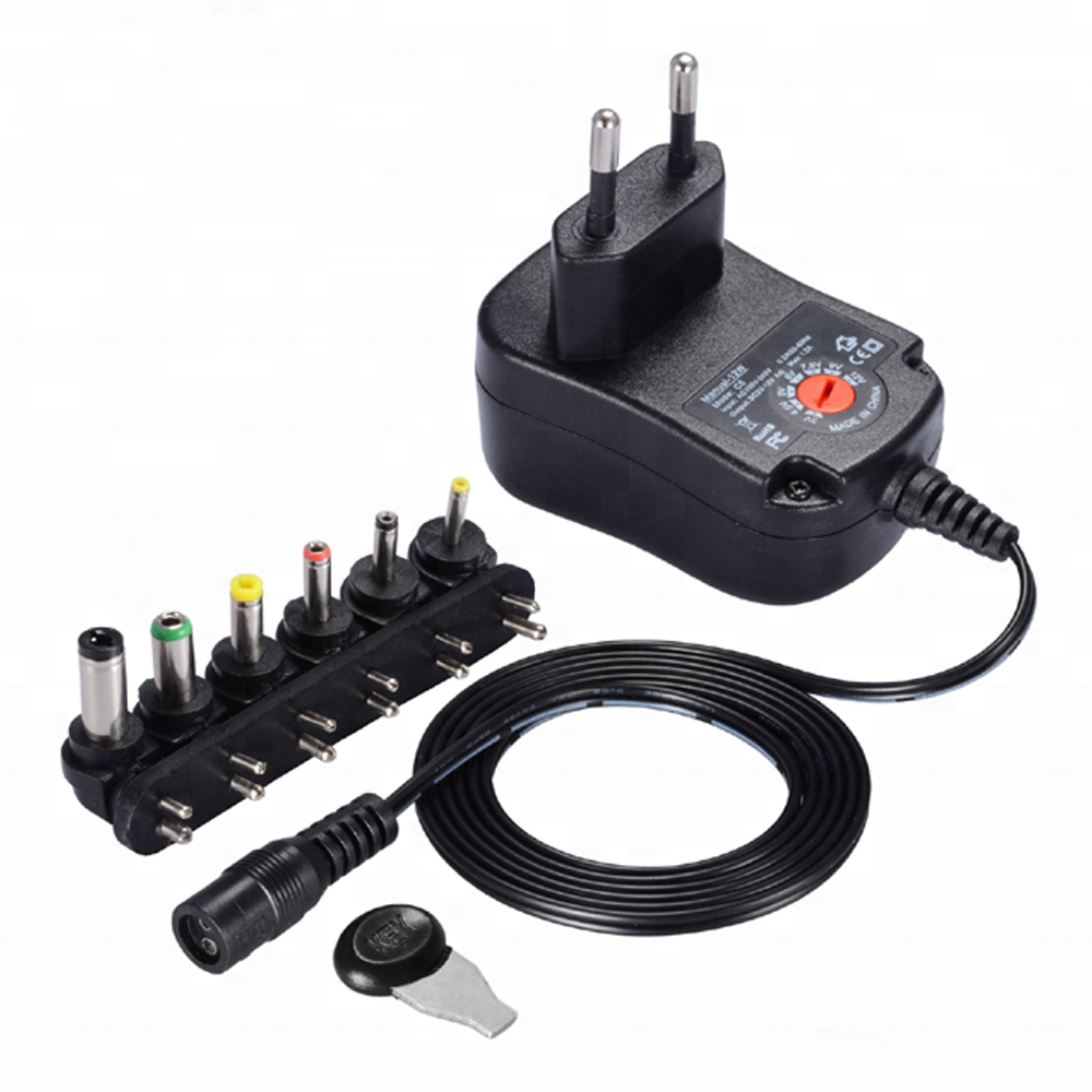 Dc 12v Power Supply Adapter With 6 Tips, Ac/dc Adapter Switch Power ...