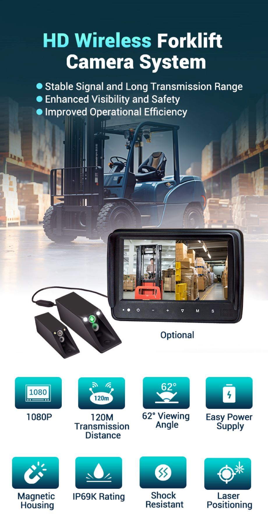 Factory Direct High Quality China Wholesale Stonkam Wireless Forklift ...