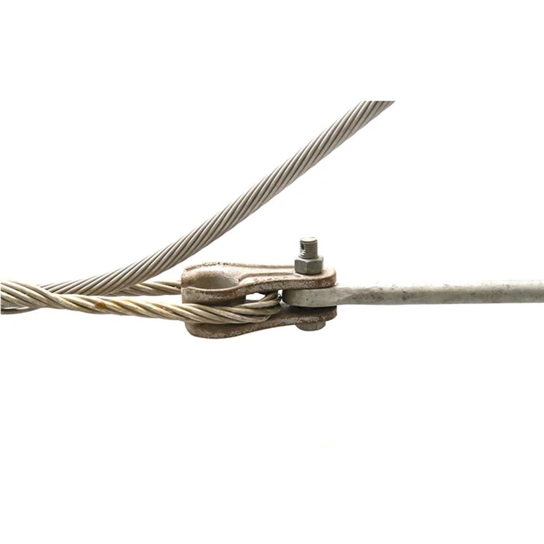 Ftth Outdoor Overhead Apt-preformed Galvanized Steel Fiber Cable Dead ...