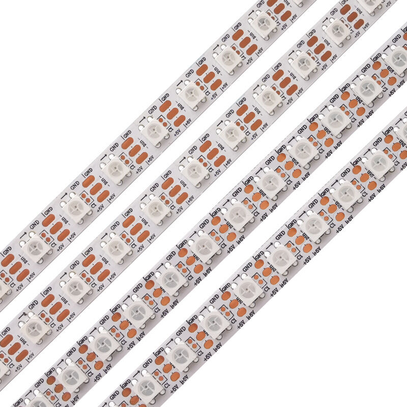 5v Addressable Ws2812b Led Light Strip 144leds 5050 Flexible Pixel Led ...