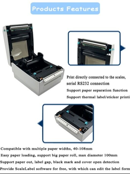 Buy China Wholesale Durable 4-inch Thermal Scale Label Printer With ...