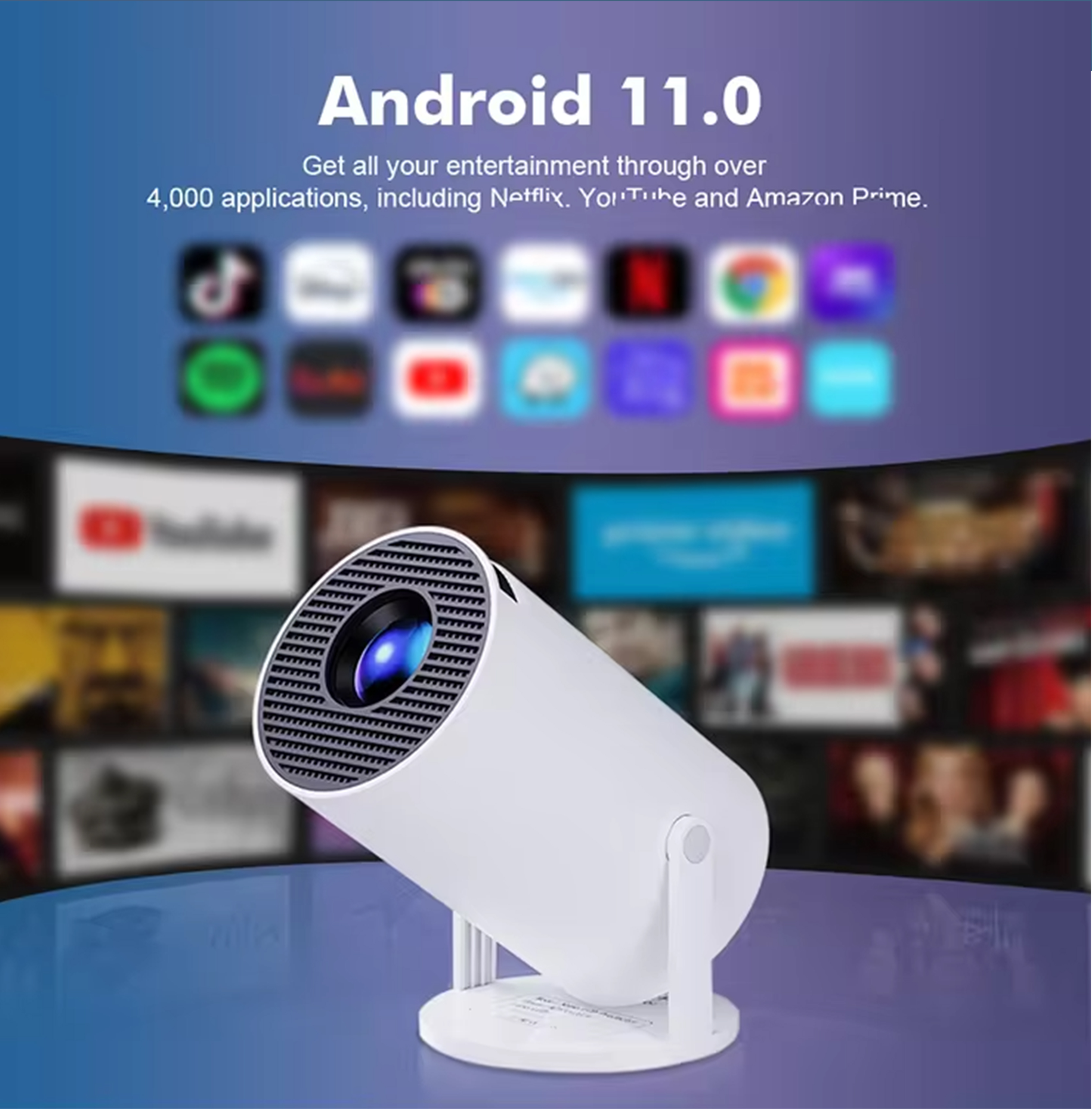 Buy China Wholesale New 4k Mini Projector Home Theater Cheap Screen ...