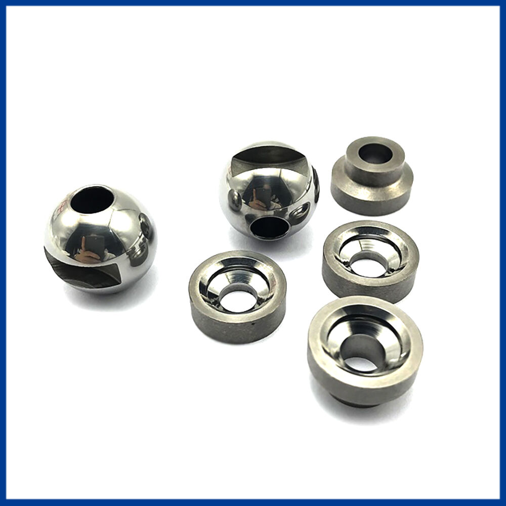 Custom Mirror Polished Od31.75 Mm High Quality Carbide Cap1/4-20 Unc 3b ...