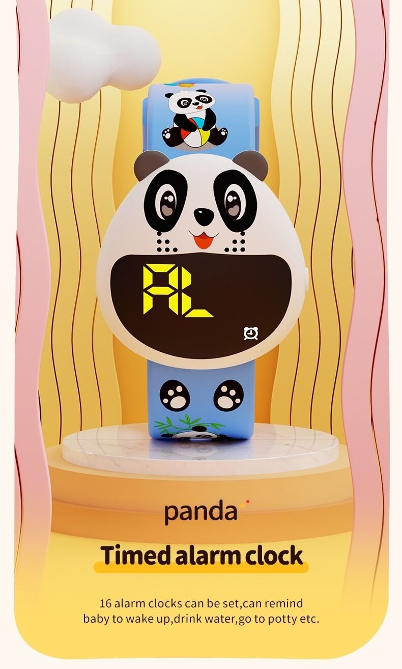 Cute Kids Smart Bedpan Training Watch Music Reminder Vibrate Reminder ...