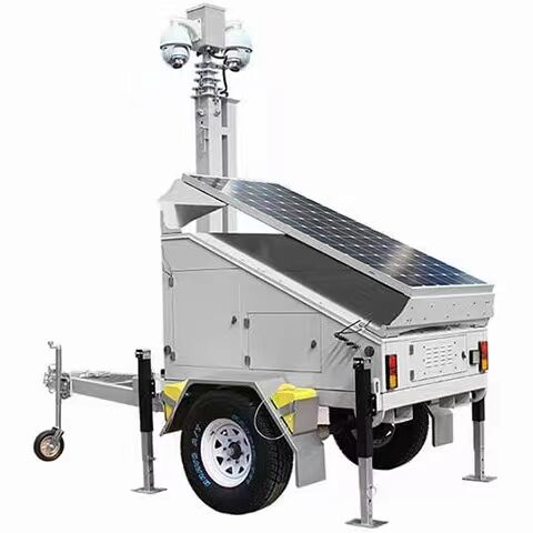 7m Mobile Solar Tower Lights Led Portable Light Tower For Outdoor $7850 ...