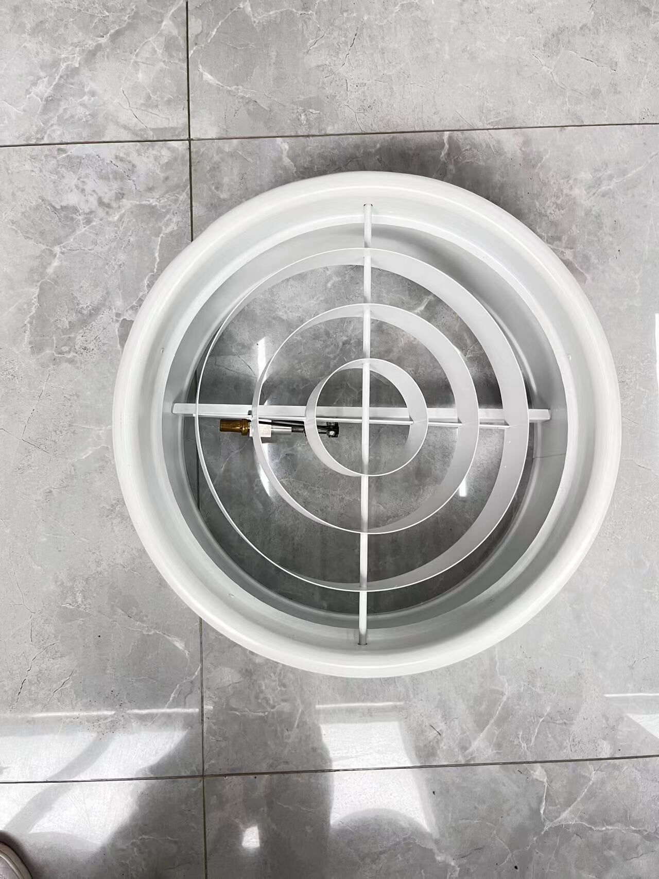 Customize Aluminum Round Swril Air Diffuser Temperature Sensing Swirl ...