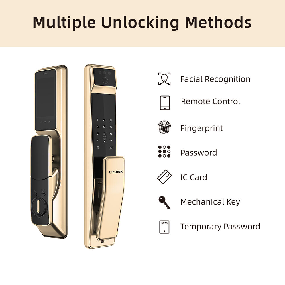 Uielock Qb40 3d Face Recognition Smart Lock Electronic Biometric ...