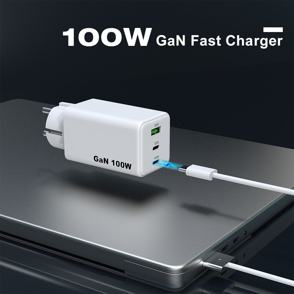 Fast Charger 100w Gan Portable Charger Adapter Pd 120w Kc Certified 5v ...
