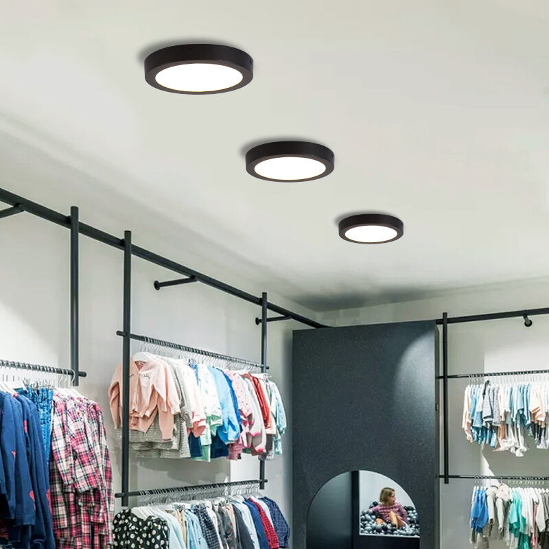 Buy China Wholesale Best-selling Factory Round Square Black Shell Led ...