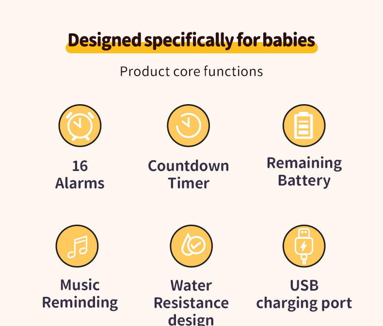 Kids Smart Potty Training Watch Baby Toilet Training Reminder Countdown ...