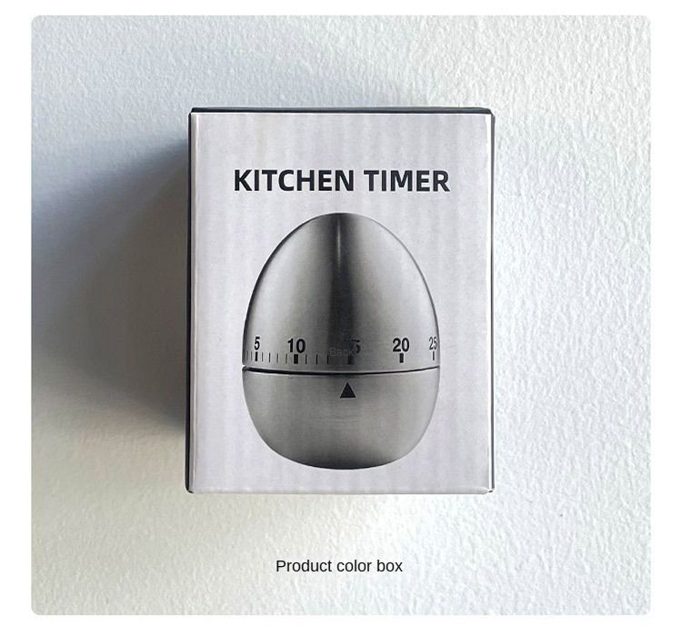 Creative Kitchen Mechanical Timer Egg Apple Type Timer 60 Minutes ...