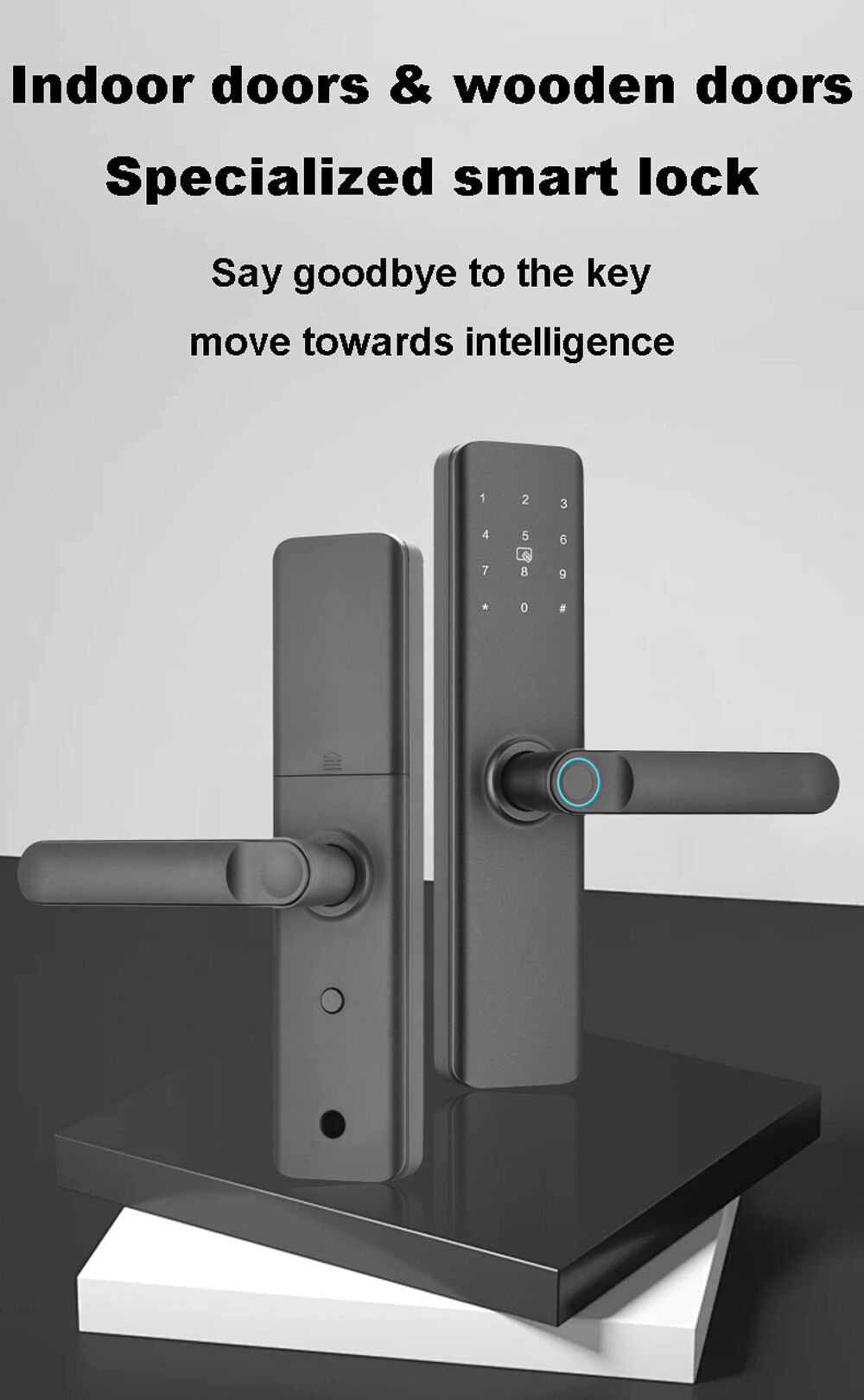 Uielock K9 Biometric Fingerprint Electronic Tuya Inteligente Digital ...