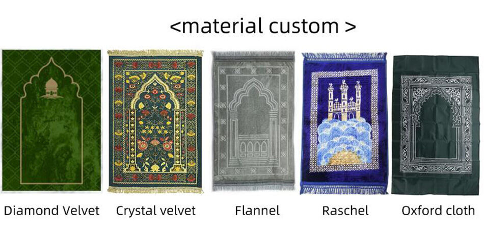 Wholesale Factory Velvet Prayer Mat Muslim Islamic Ramadan Gift Adult ...
