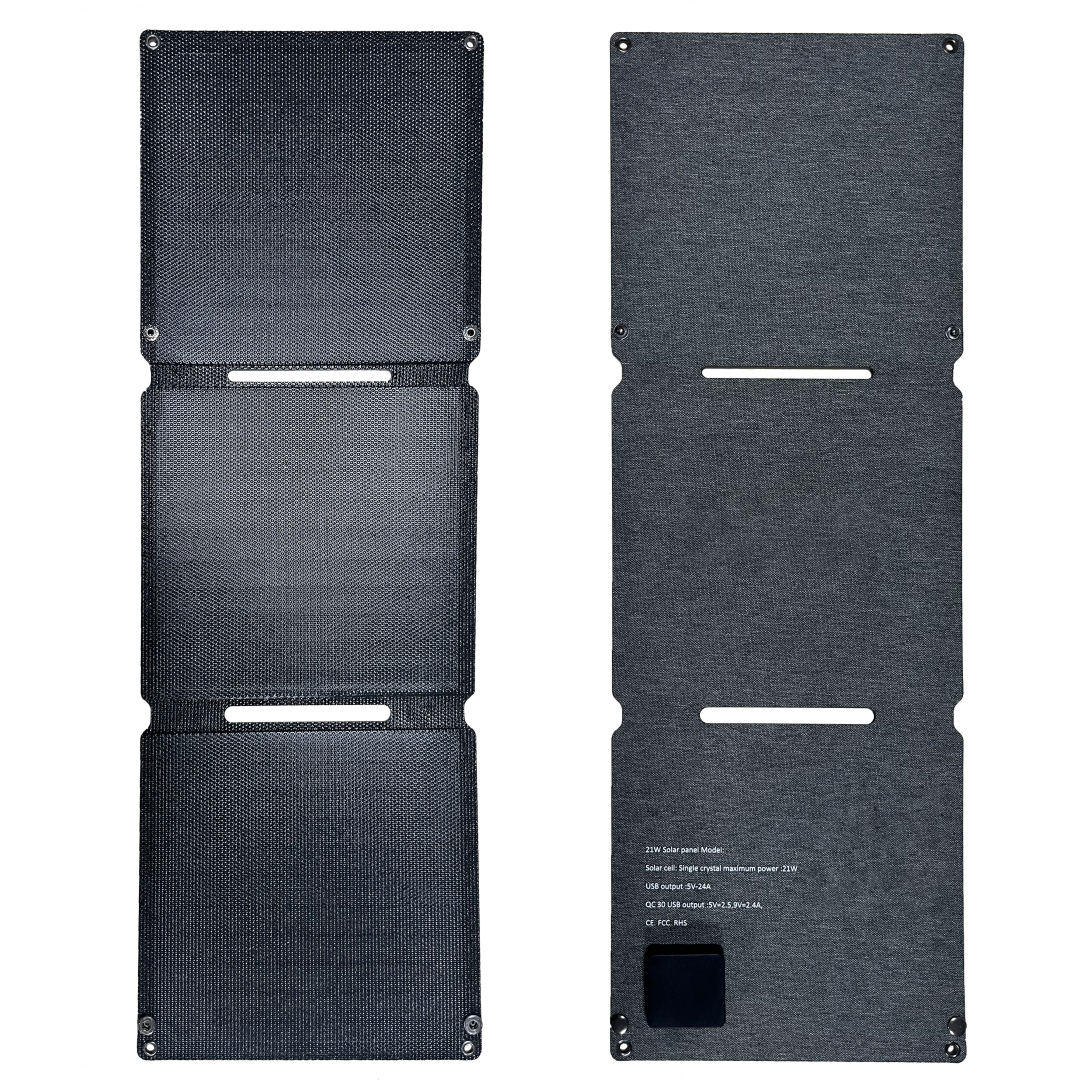 2024 Wholesale Foldable Solar Bag 21w Dc 16.85v Waterproof Usb Ports ...