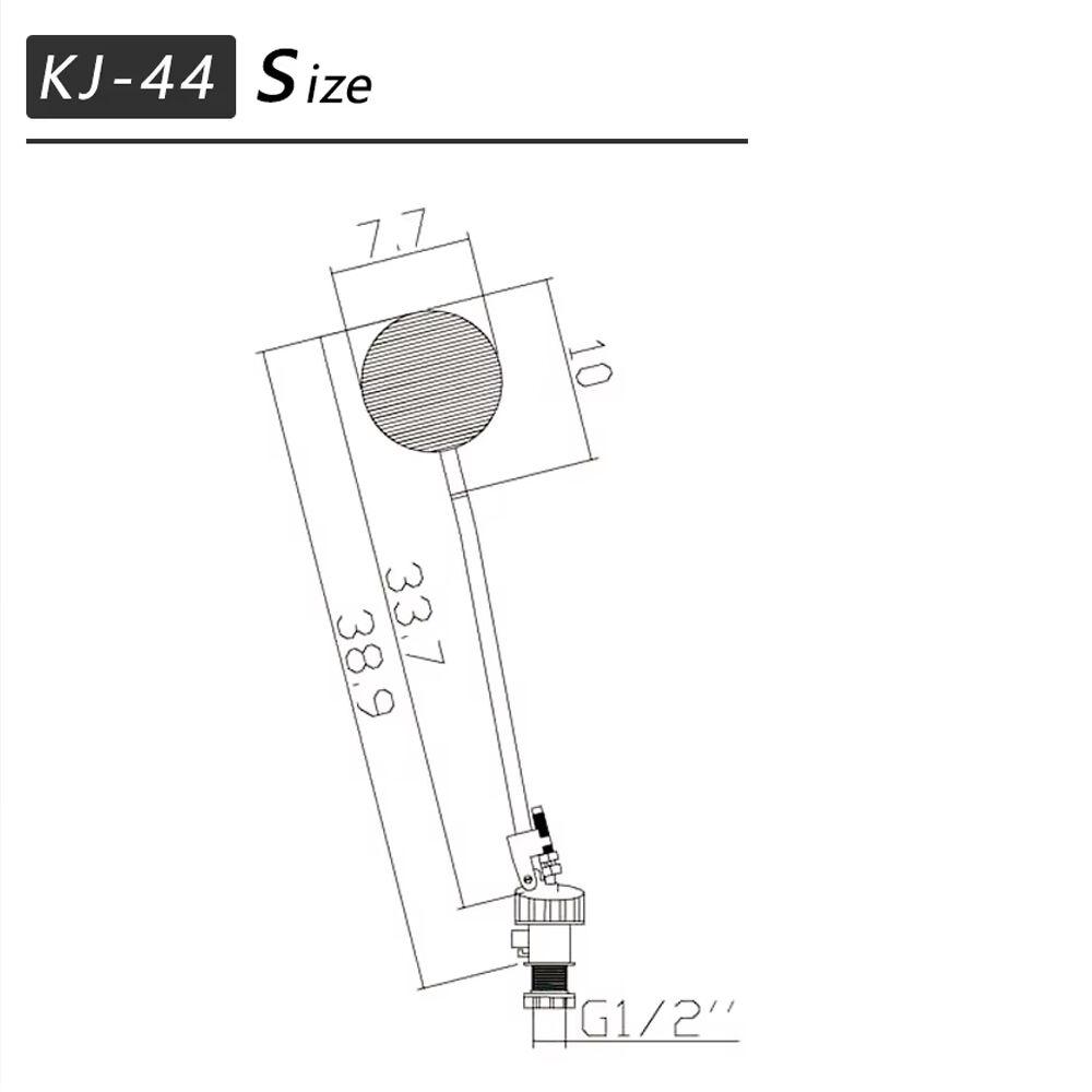 Hot Sale Ready To Ship Toilet Tank Mechanism Float Inlet Valve Pp ...