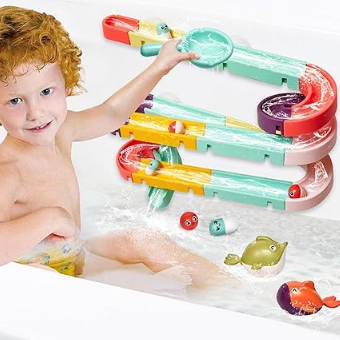 Bath Toys,bathtub Toy With Shower,fishing Game For Toddlers, Suction ...