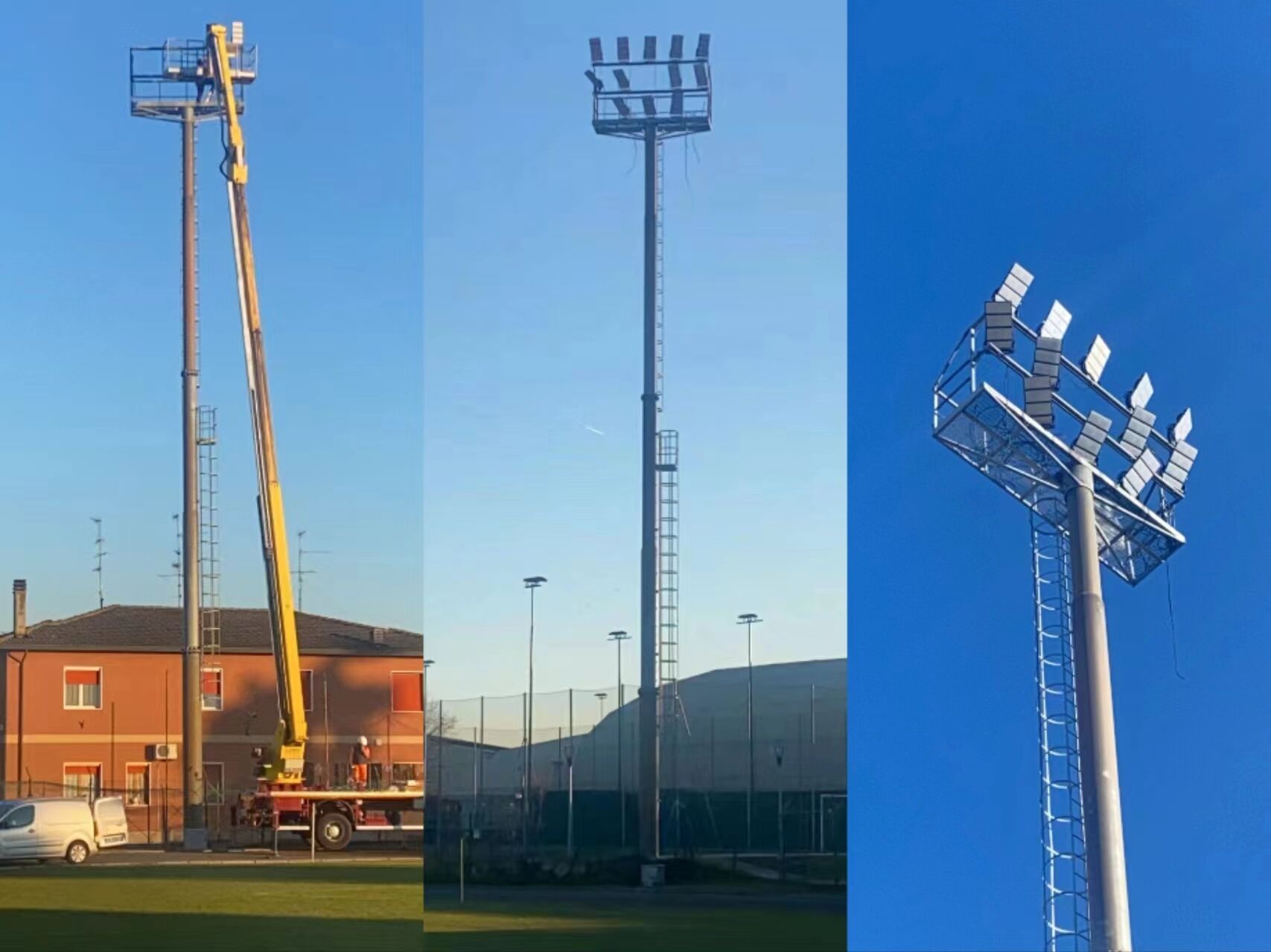 Factory Made Stadium Floodlight 1200w 2000w Spotlight High Mast Flood ...