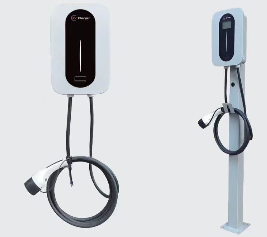 7kw Ac Ev Charger Wall Mounted Home Charging Station Type 2 Plug Ocpp1.6j Ce Rohs Certified ...