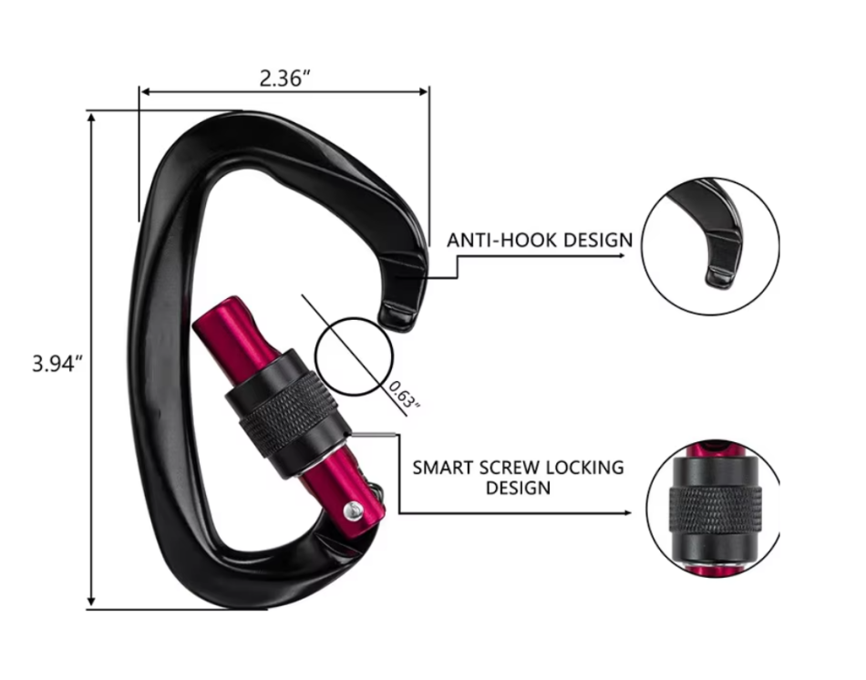 Climbing Hook Outdoor Climbing Gear Lightweight Ecofriendly Custom ...