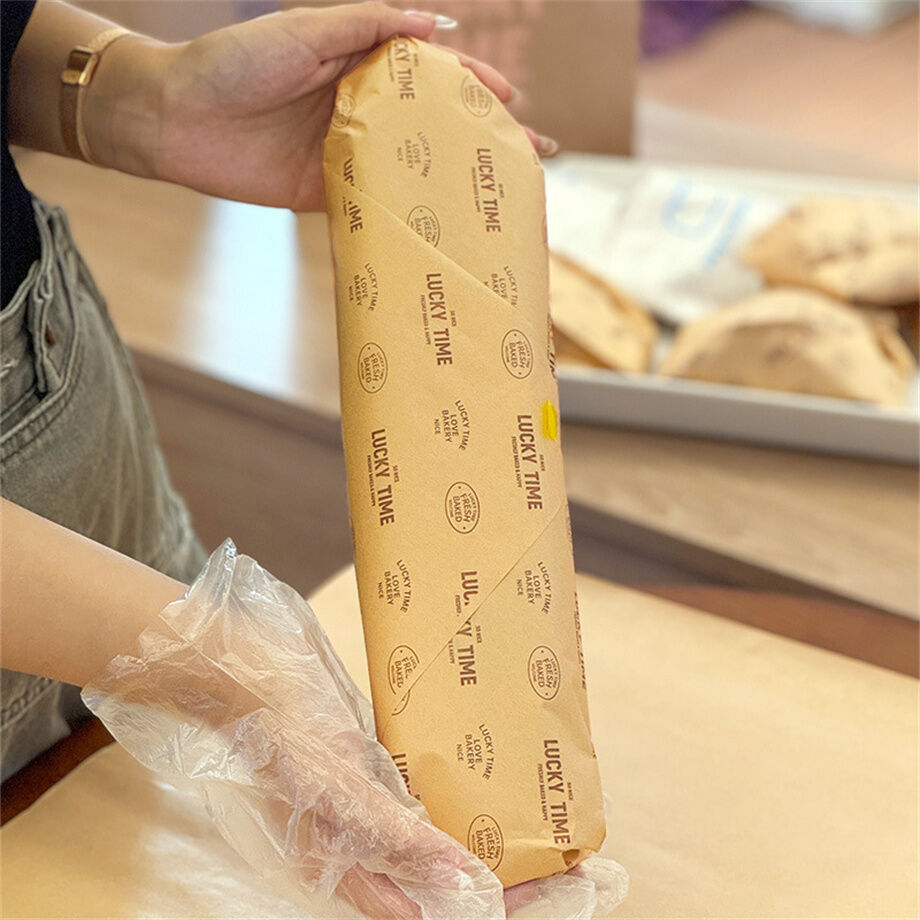 Food Packaging Paper Custom Logo Food Packaging Paper Grade Burger ...