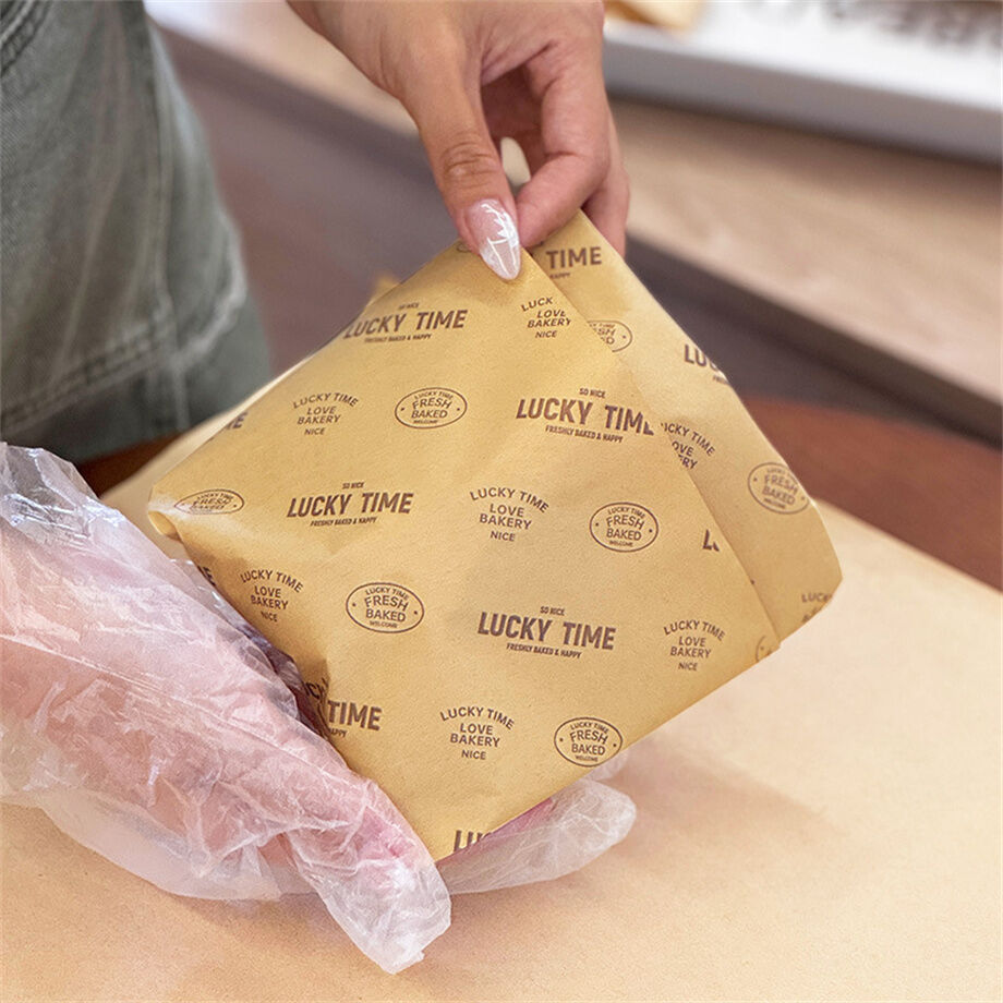 Food Packaging Paper 40gsm Custom Greaseproof Food Paper For Cake ...