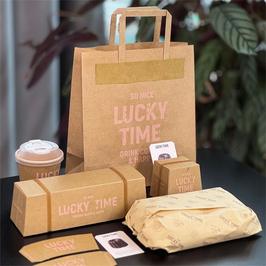 Food Packaging Paper Custom Logo Food Packaging Paper Grade Burger ...