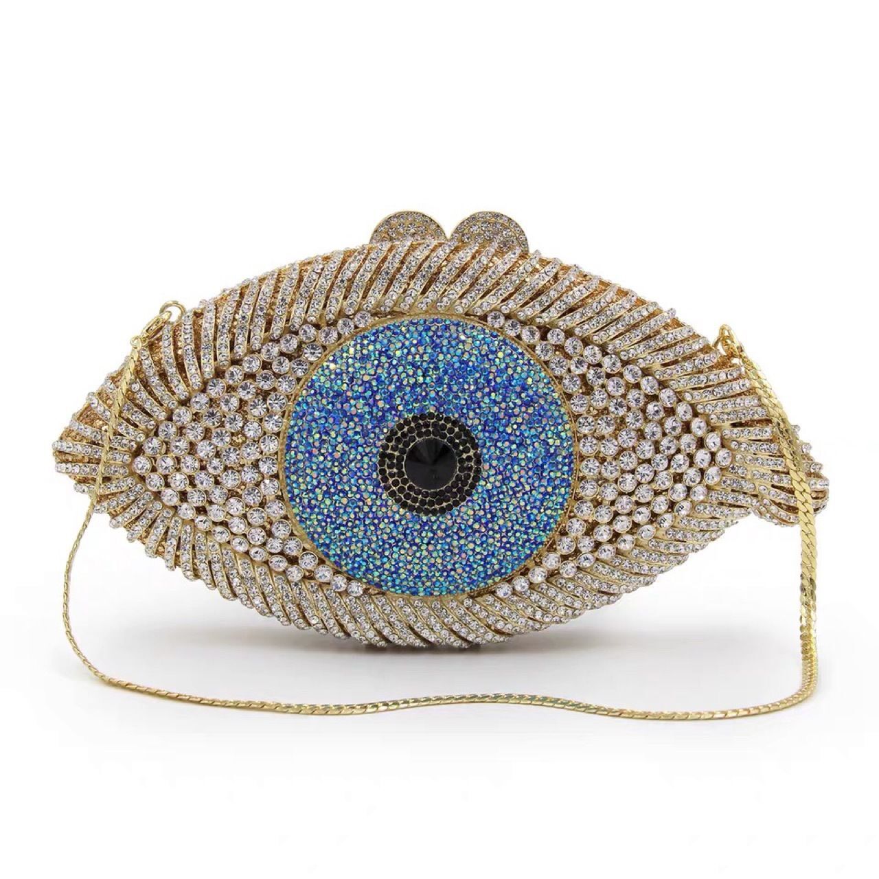 Bulk Buy China Wholesale Evil Eye Bag Clutch Ladies Crystal Evening ...