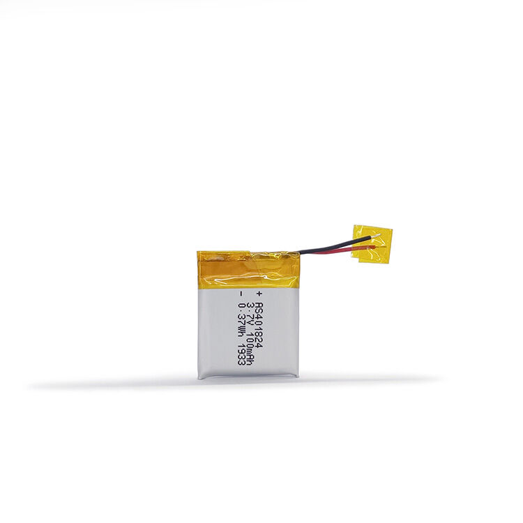 Oem Rechargeable Lithium Polymer Battery As401824 3.7v 100mah ...
