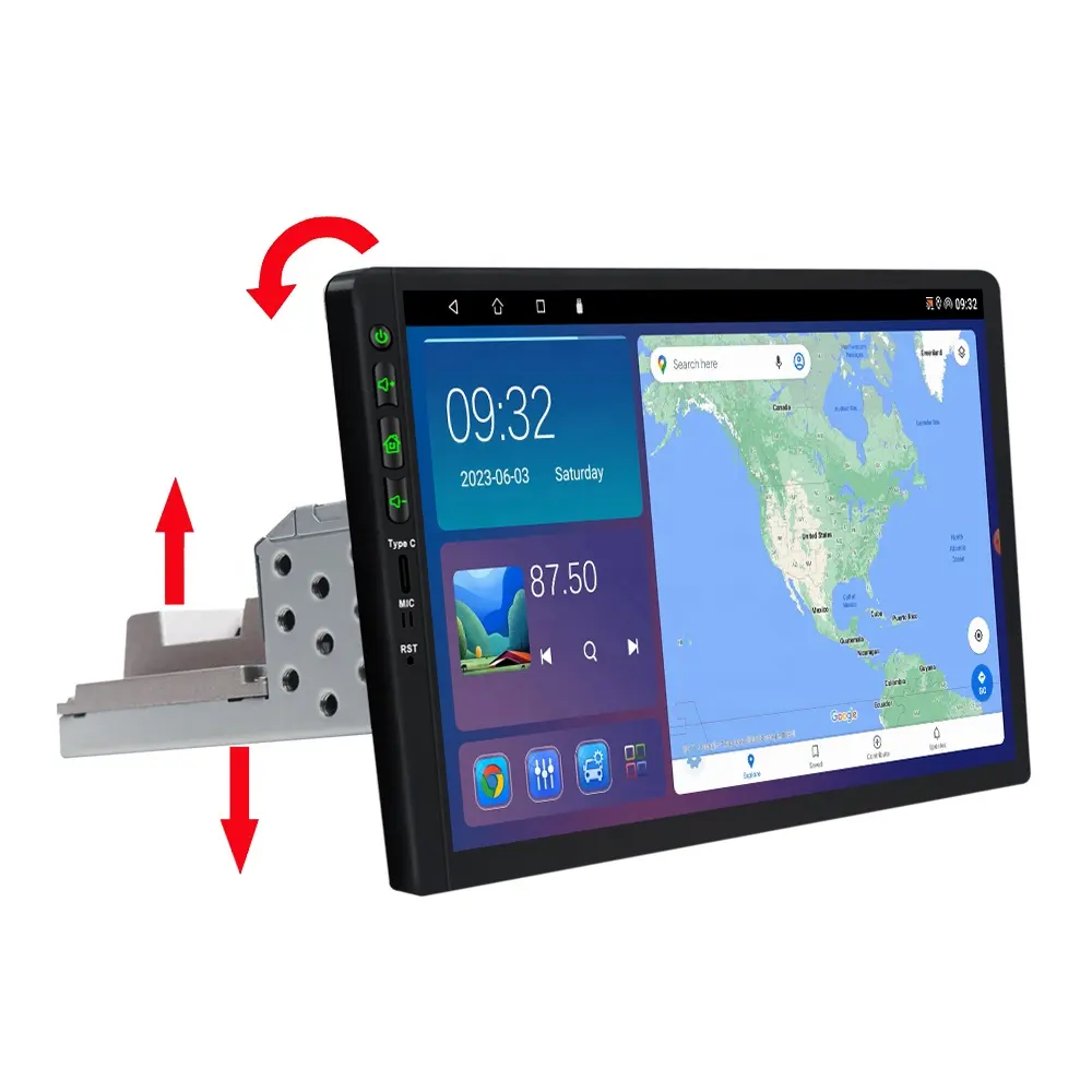 In-dash Car Dvd Player With Touchscreen – Portable Media Player For ...