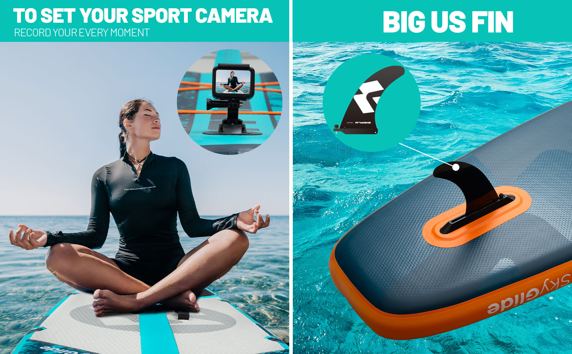 Inflatable Bigfly Fishing Paddle Board Sup Kayak Seat Pvc Stand Up ...