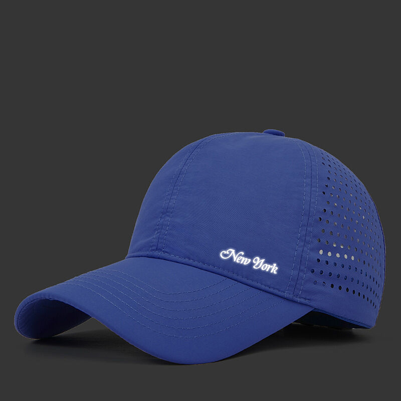 Baseball Caps Six Panel Sports Cap Breathable Quick Dry Cap Laser ...