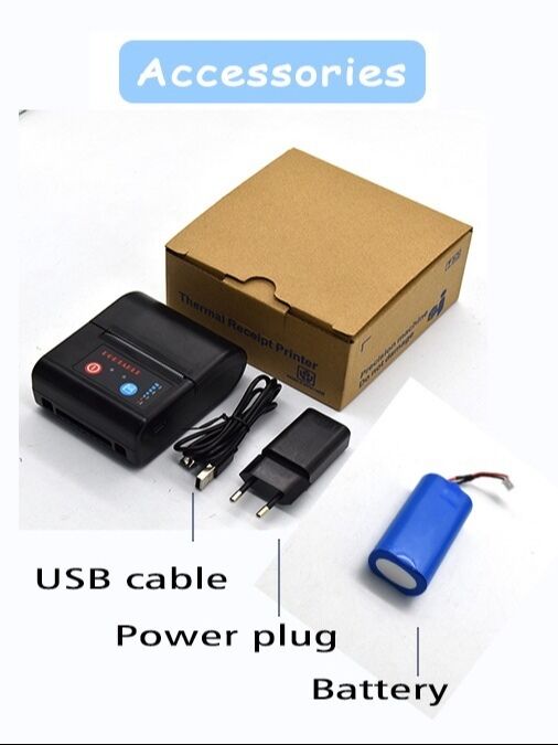 Buy China Wholesale 2inch Portable Printer 58mm Mini Thermal Mobile ...