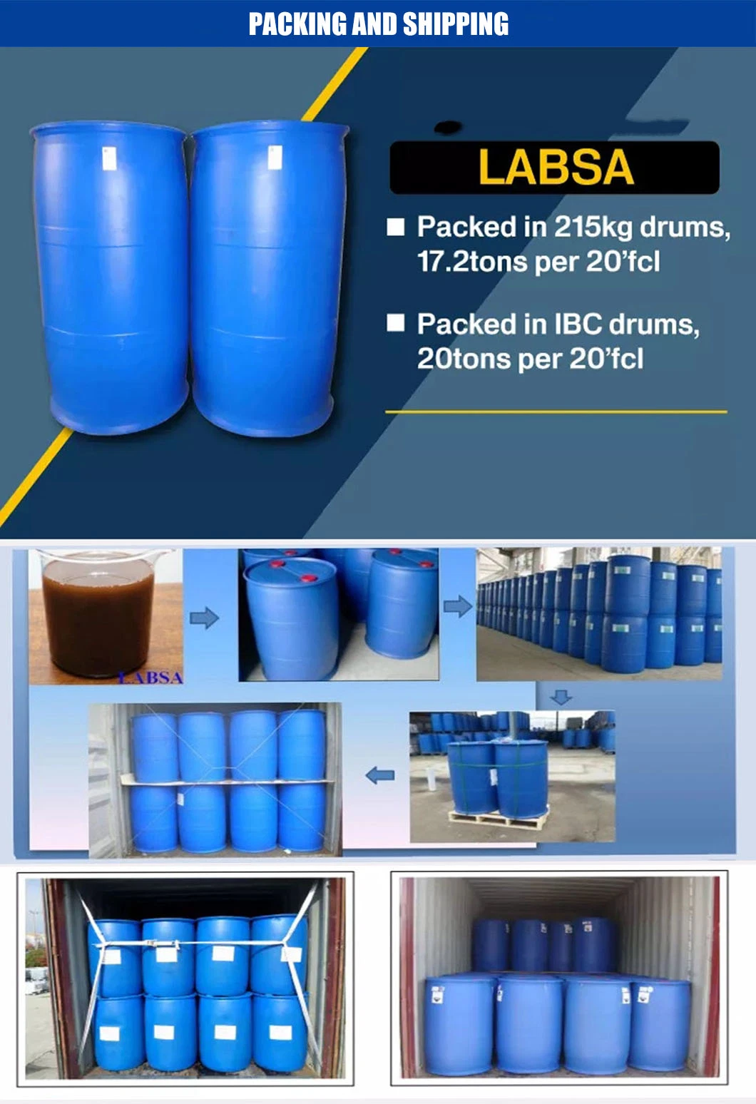 Labsa Linear Alkyl Benzene Sulfonic Acid Detergent - Buy China Wholesale Labsa $700 ...