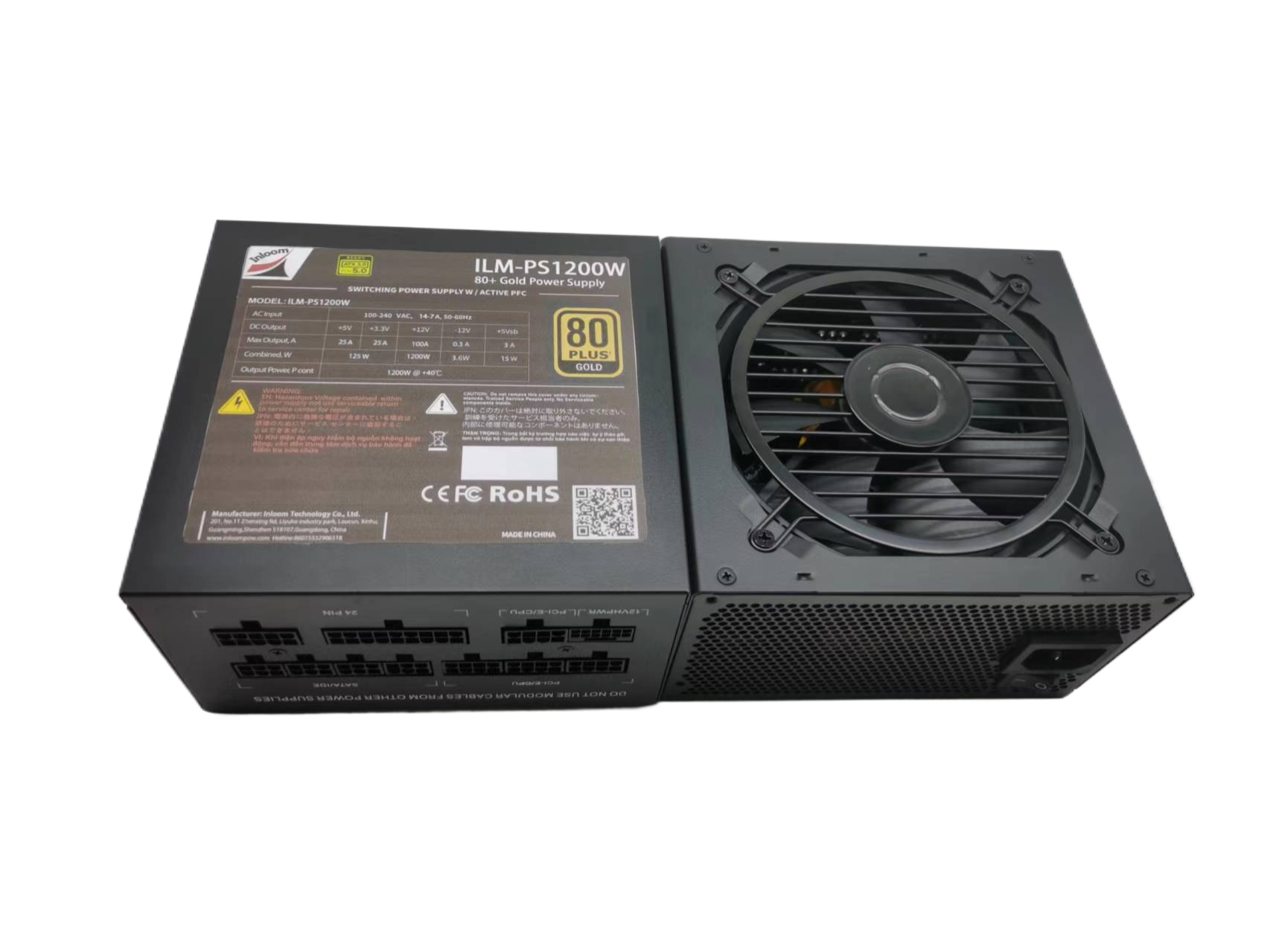Factory Price 1200w 80plus Gold Pc Atx Computer Server Gaming Power ...