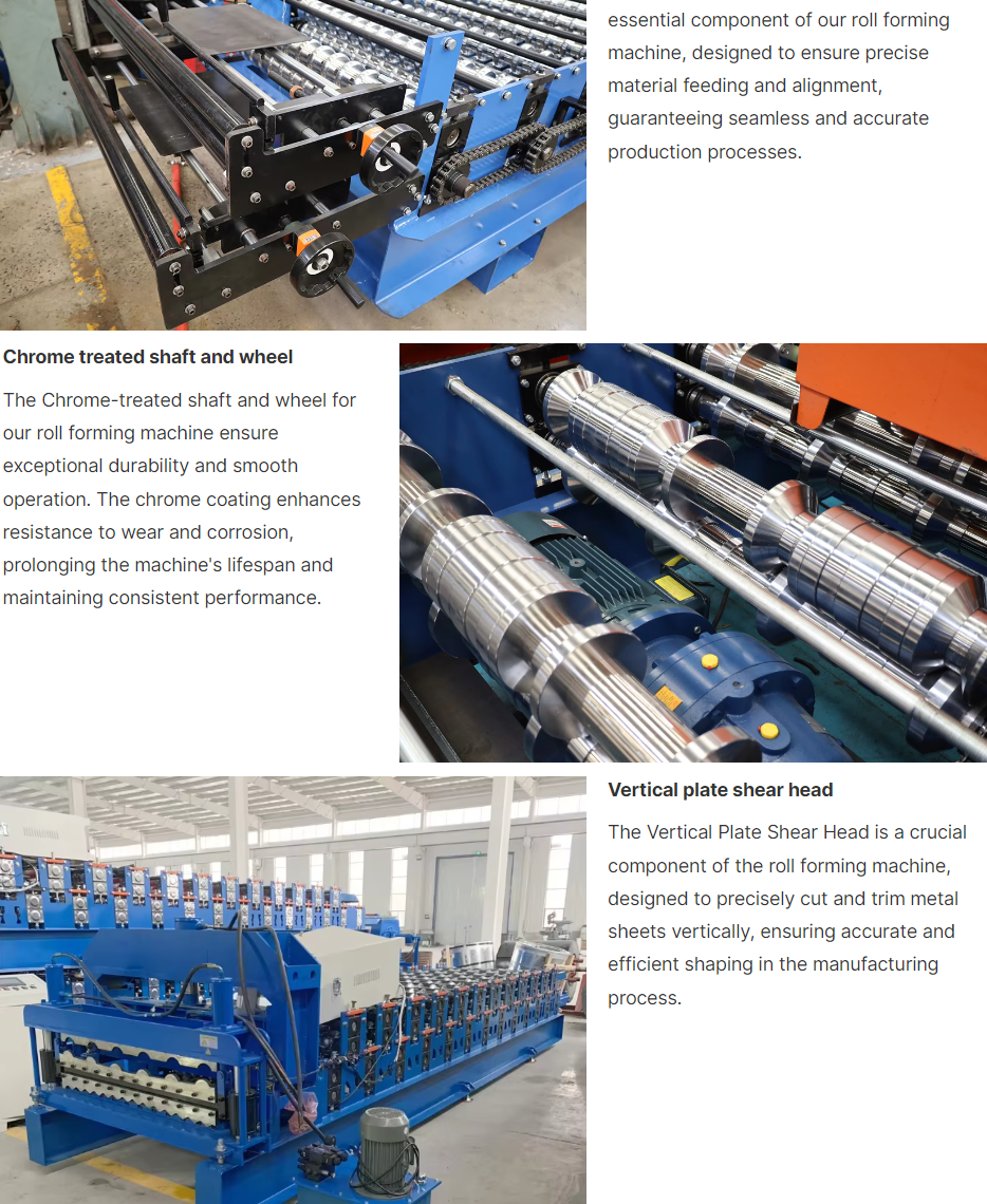 Self-lock Roof Tile Forming Machine Metal Roof Sheet Forming Steel ...