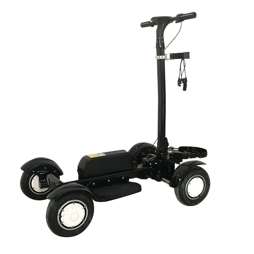 Single Seat Electric Golf Cart 4 Wheels Motorized 2400w Golf Mobility ...
