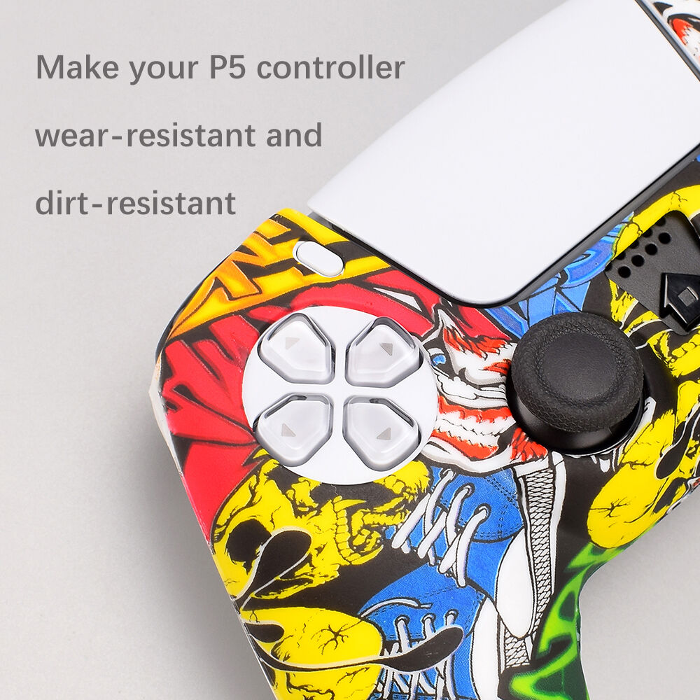 Anti-slip Silicone Skin Protective Cover Case For Ps5 Dualsense ...