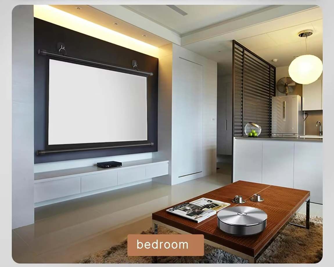 2024 High Quality Wall Mounted White 60 Inch -200 Inch Projector Screen ...