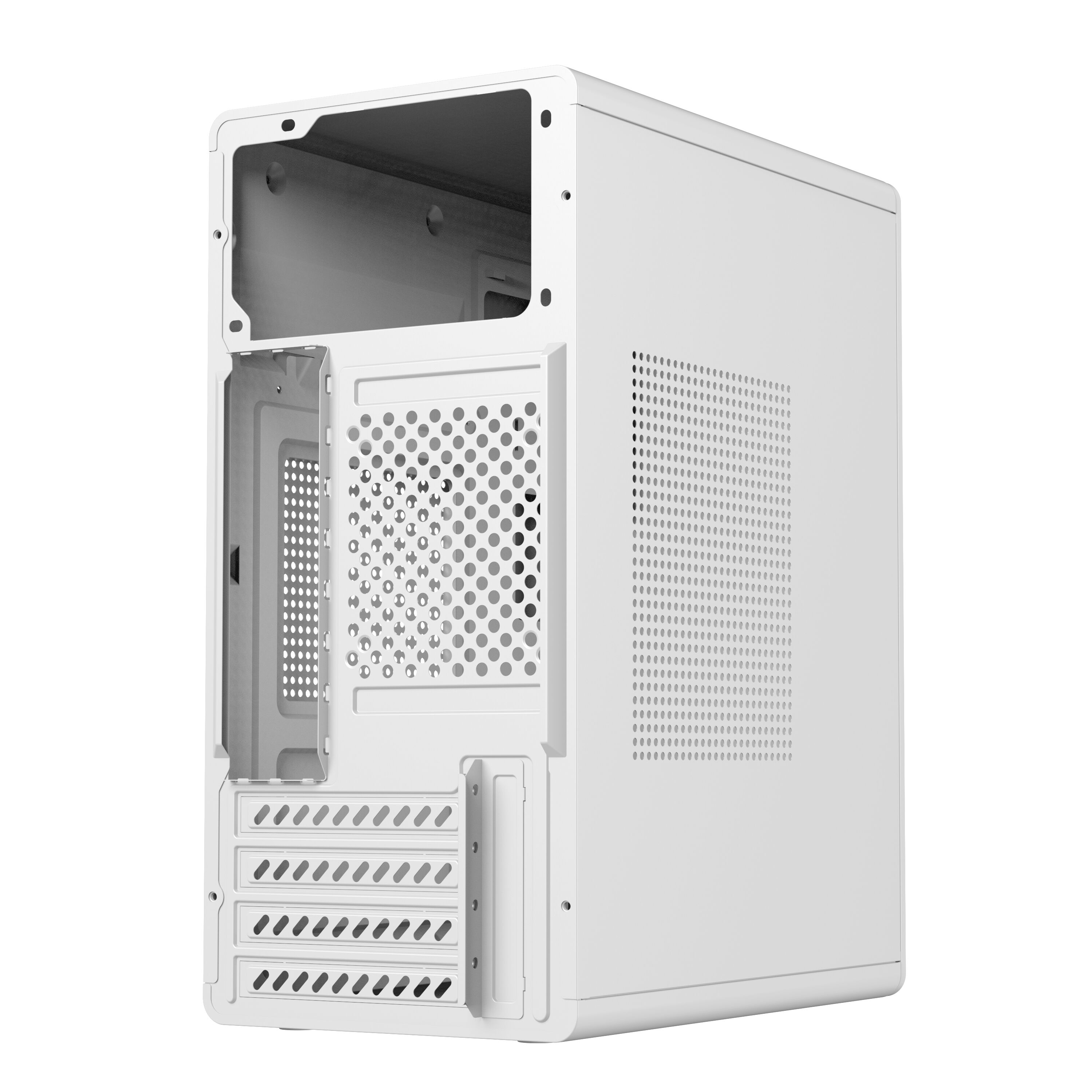 Ruix My06-white Color Dust Proof Pc Case Small Gaming Office Pc Case ...