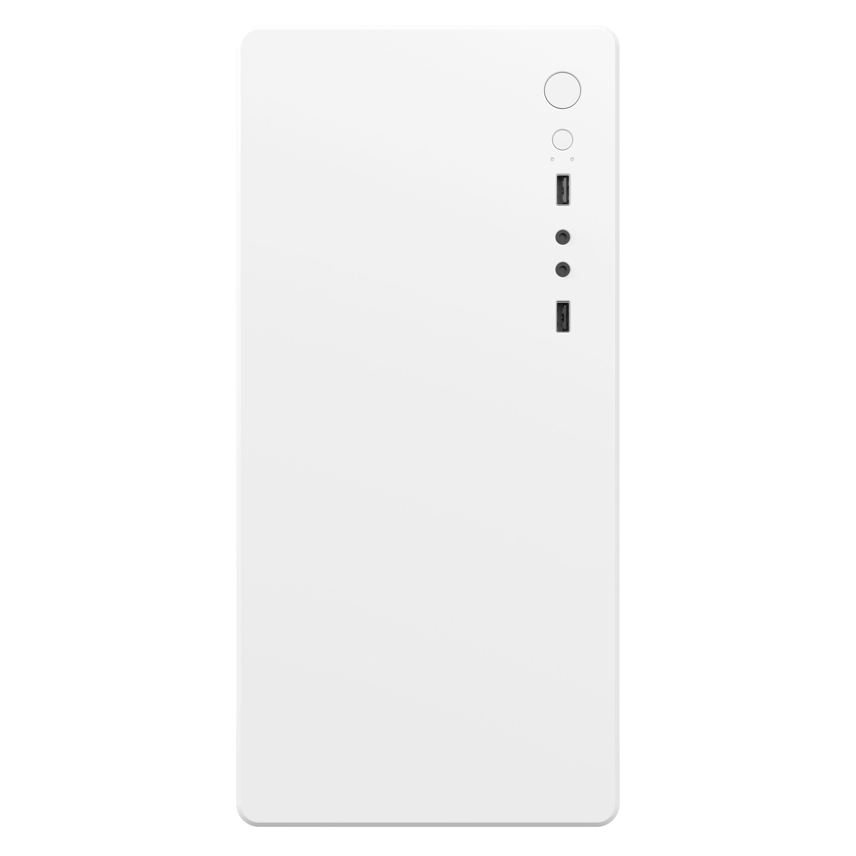 Ruix My06-white Color Dust Proof Pc Case Small Gaming Office Pc Case ...