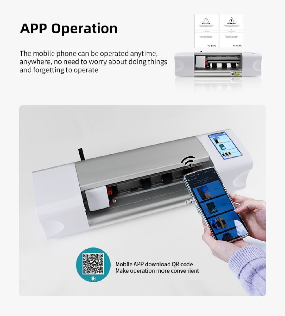 Intelligent Cutter Auto Tpu Plotter Hydrogel Film Unlock Mobile Screen ...