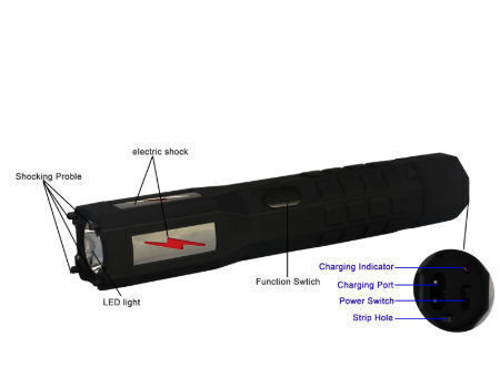 Electric Impact Self-defense Gadgets Stun Device Stun Gun Security Self ...