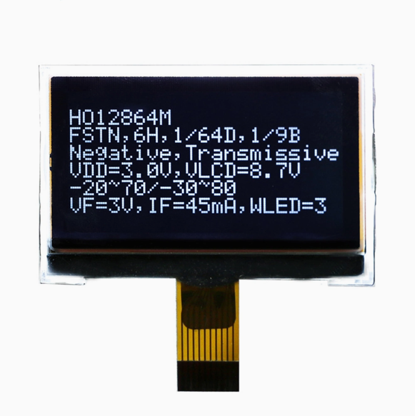 2.4inch Fstn St7567 Controller Monochrome 128x64 Dots Matrix Lcd Module ...