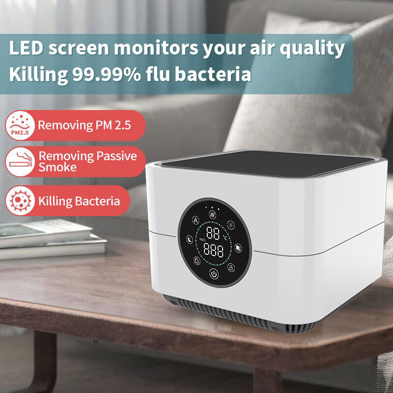 Mini Lcd Portable Usb Power Source Us Plug Hepa Filter Electric Desktop ...