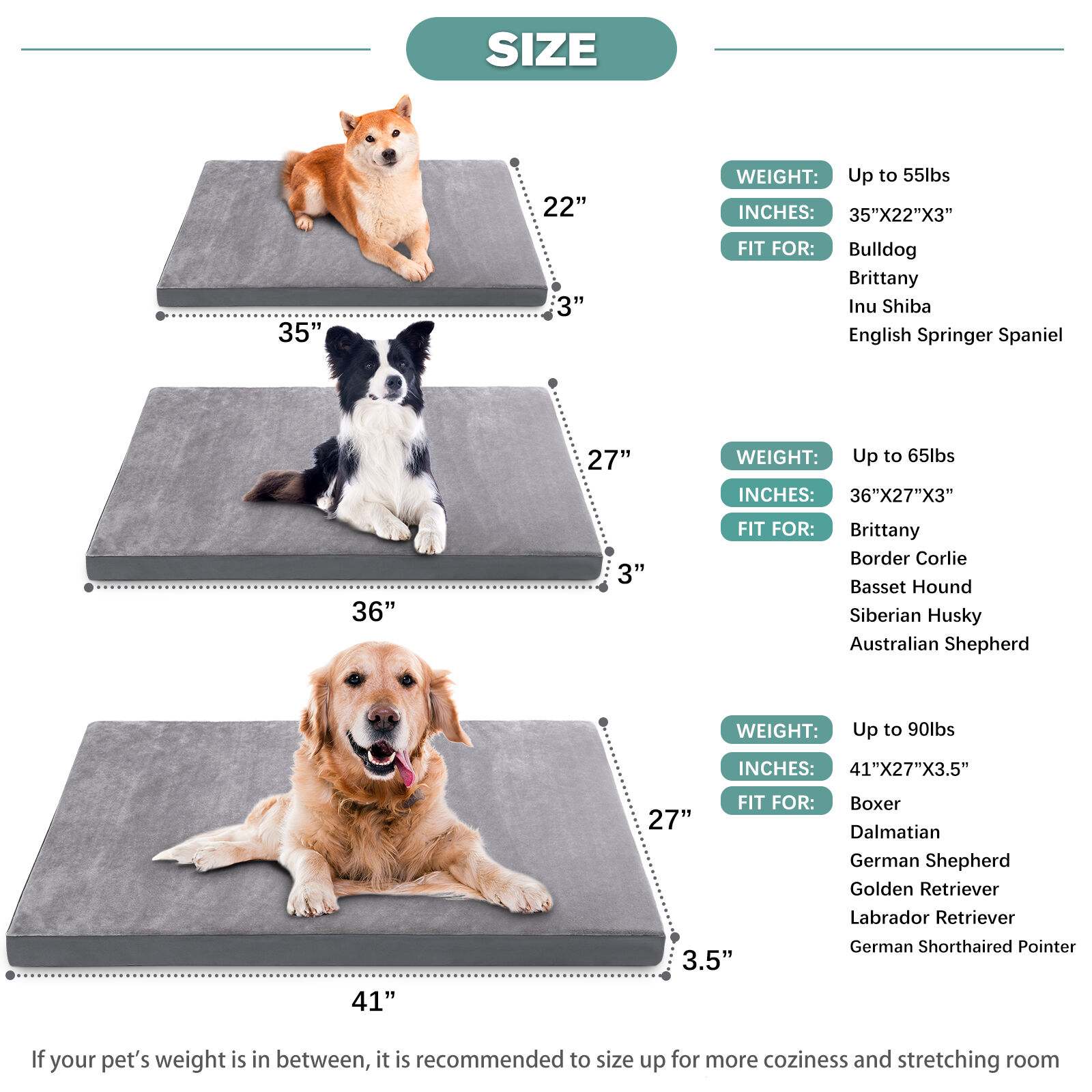 Double-sided All-season Pet Sleeping Pads Bite-resistant Leather ...