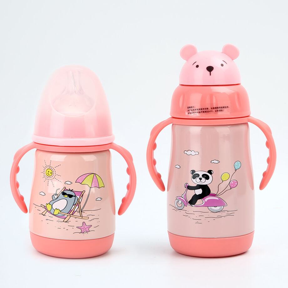 Baby Feeding Cup With Cover 316 Stainless Steel Milk Thermos For ...